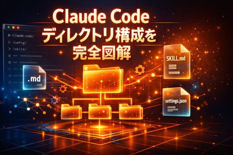 Claude Codeディレクトリ構成を完全図解｜.claudeフォルダの中身と役割を徹底解説 | AIVENTURE